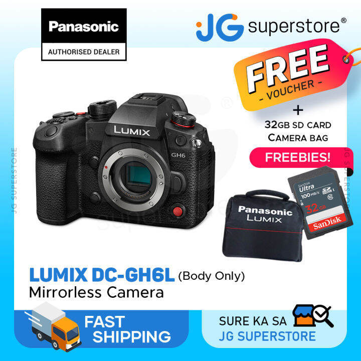 Panasonic Lumix DC-GH6 25.2MP Digital Mirrorless Camera with 12-60mm Leica DG Lens | JG ...