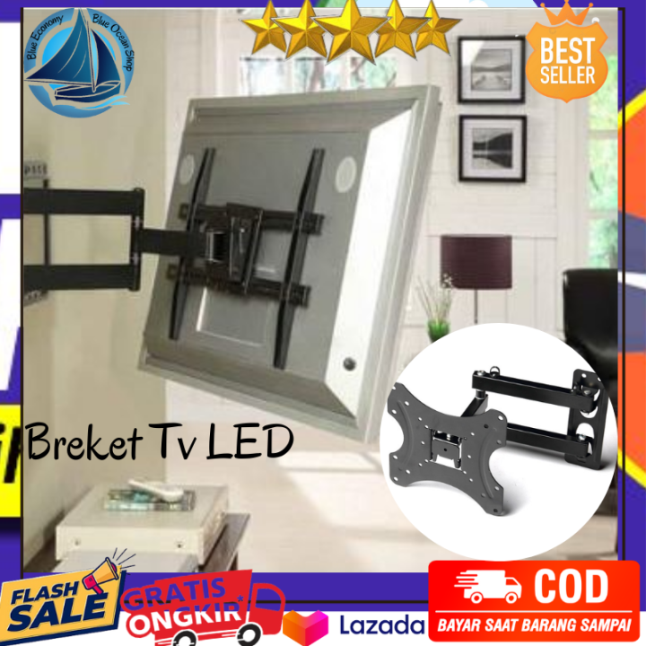 Breket TV LED Untuk Ukuran 17 - 42 inch - Black | Lazada Indonesia