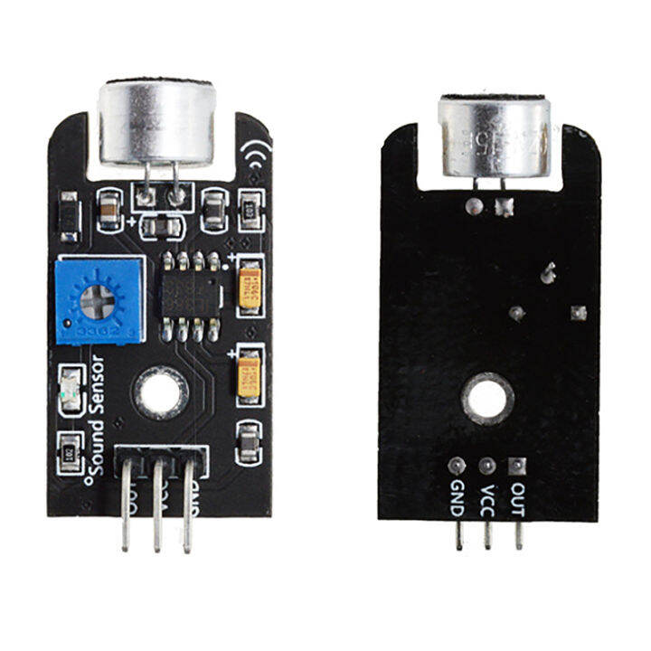 2PCS Voice Sound Detection Sensor Module High Sensitivity Microphone Module Electronic Building ...