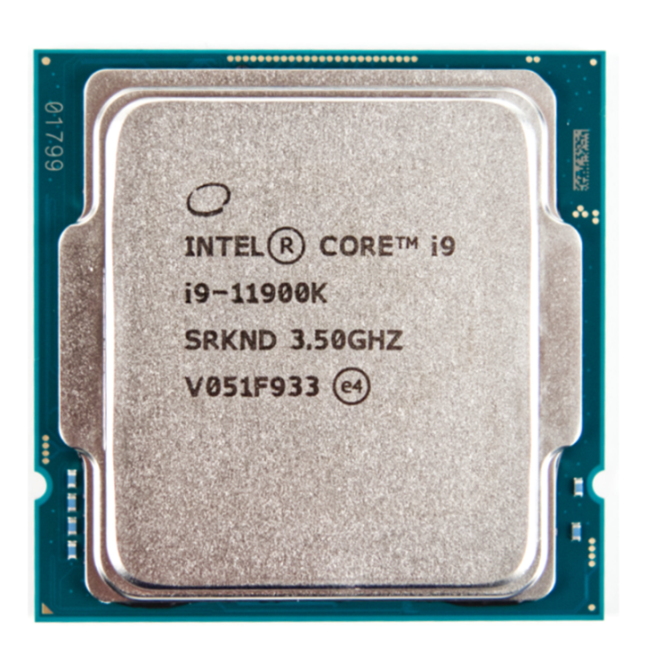 1ใหม่เอี่ยม Intel I9 11900K ชิป OEM CPU สำหรับเล่นเกมเท่านั้น11Th เจน ...