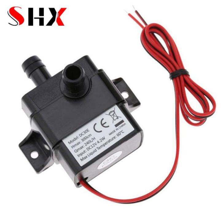 DC 12V 240L/H Garden Ultra Quiet Mini Brushless Motor Submersible Pool ...