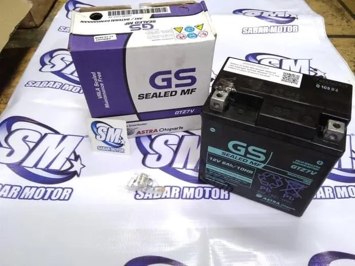 Aki / Accu Gs Astra Gtz7V Aki Yamaha Nmax / Accu Yamaha Nmax/Aerox 155 ...