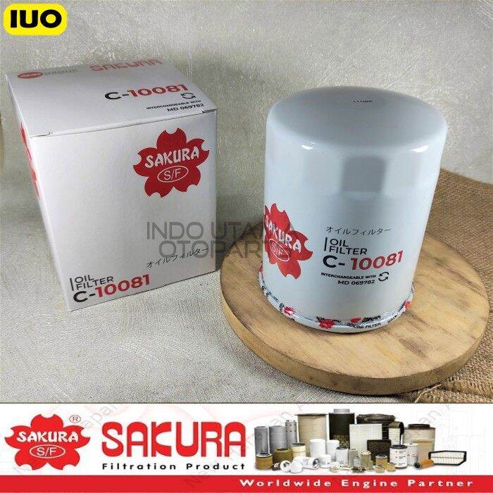 FILTER OLI L300 DIESEL KUDA PAJERO SPORT TRITON SAKURA C-10081 | Lazada ...