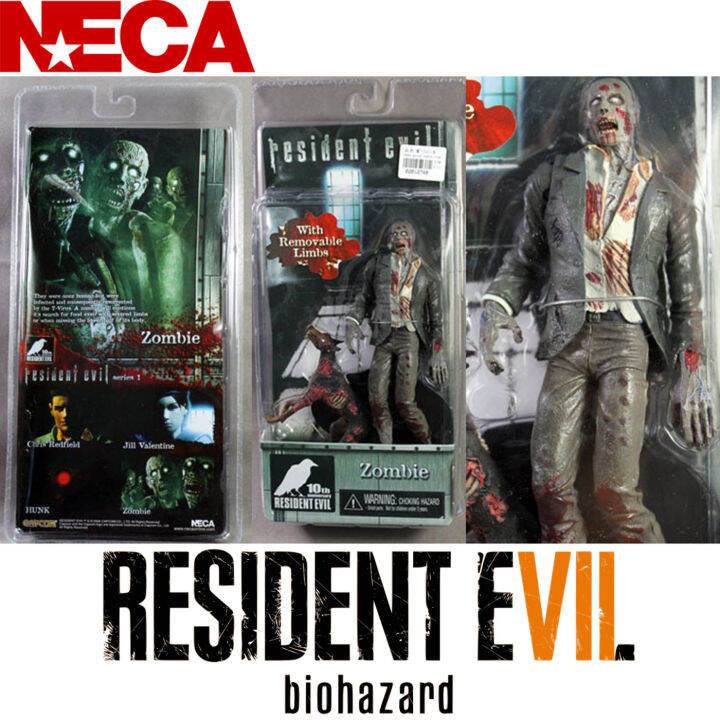 Model โมเดล Figma ฟิกม่า Figure Action NECA Official Resident Evil 10th ...