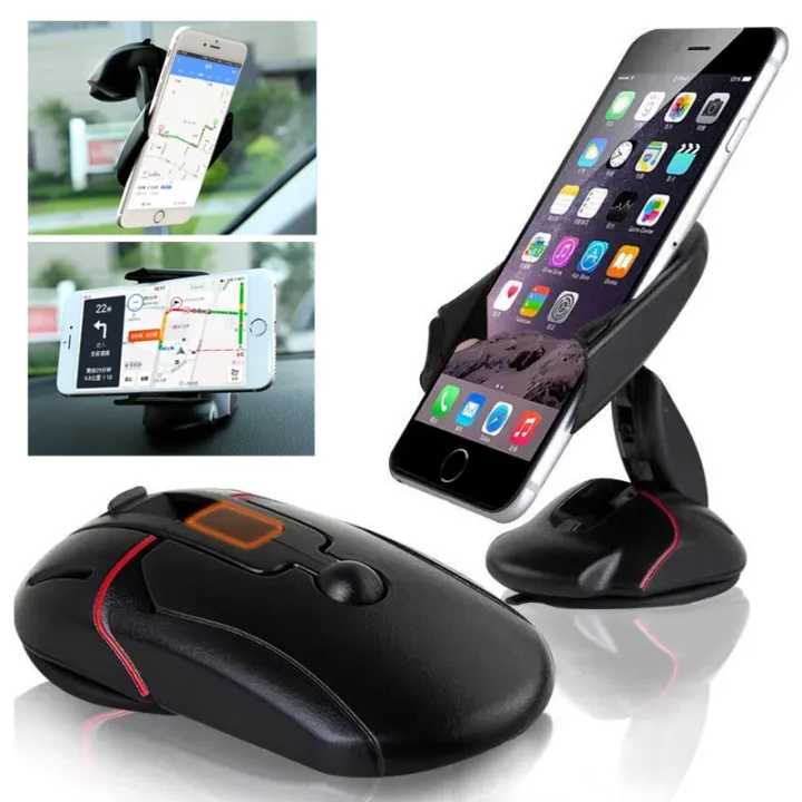 Car Bracket Mouse Shape Mobile Phone Holder Stand Auto Navigation ...