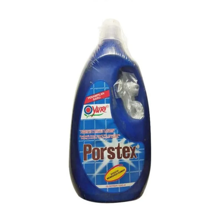 Yuri Porstex Biru 1 Liter Pembersih Noda Lantai Keramik | Lazada Indonesia