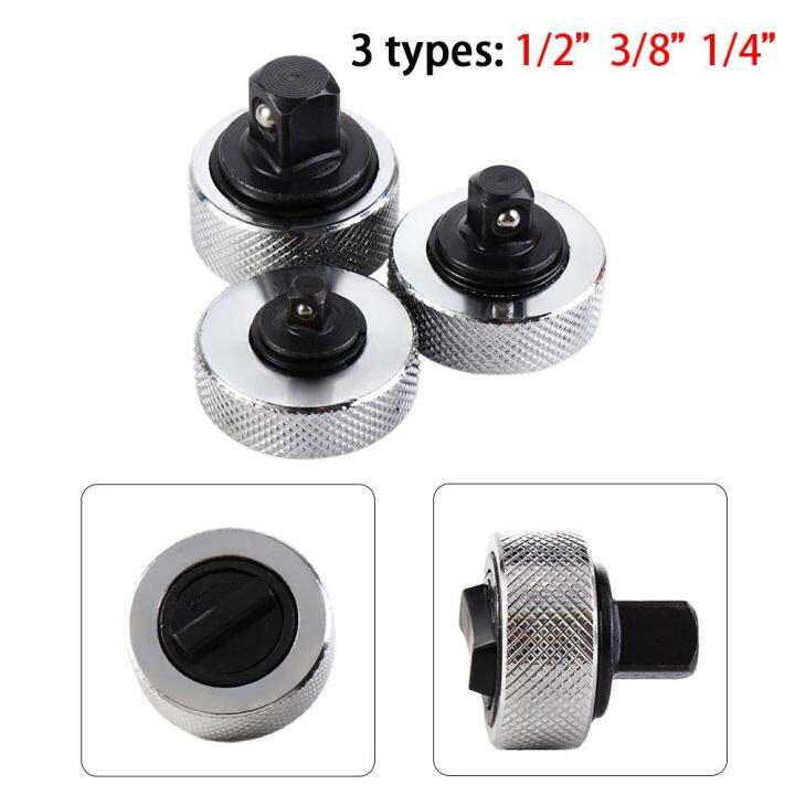 USEFUL TOOL 1/4“ 3/8" 1/2" Socket Wrench Drive Wrench Tool Reversible ...