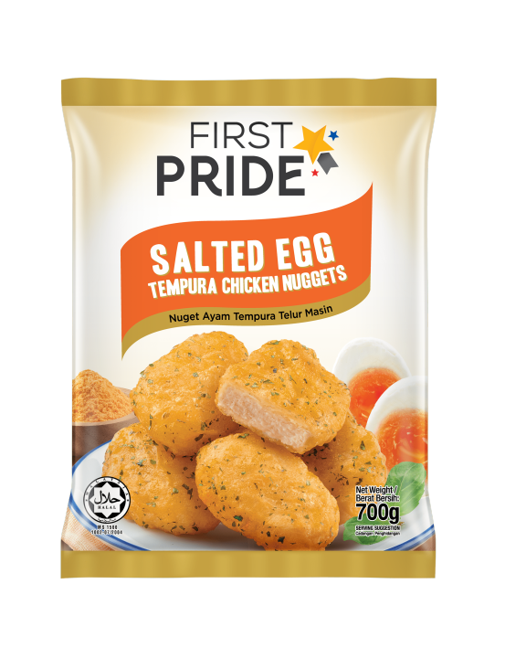 [NEW] First Pride Salted Egg Chicken Nuggets 700g | Lazada