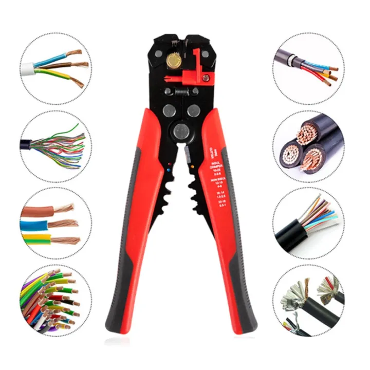 Automatic Wire Stripper Cutter Stripper Crimper Pliers Crimping ...