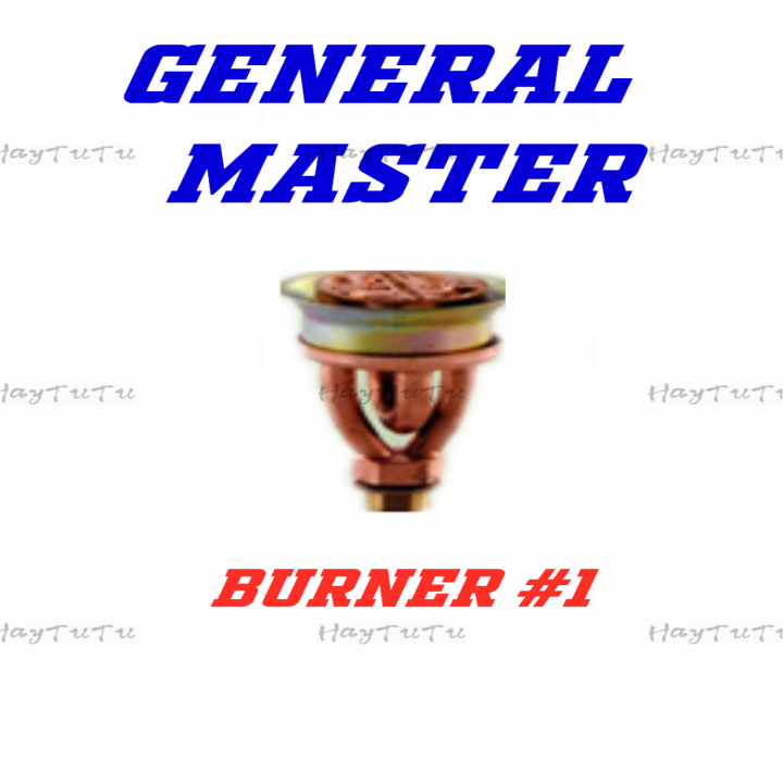 GENERAL MASTER Stove Burner #1/2/3/4/5 for Kerosene Stove ( Stove Parts ...