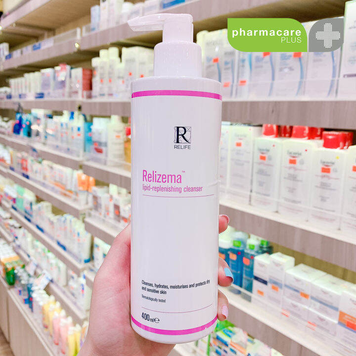 Relizema lipid-replenishing cleanser 400 ml รีลิซซีมา คลีนเซอร์ ทำความ ...