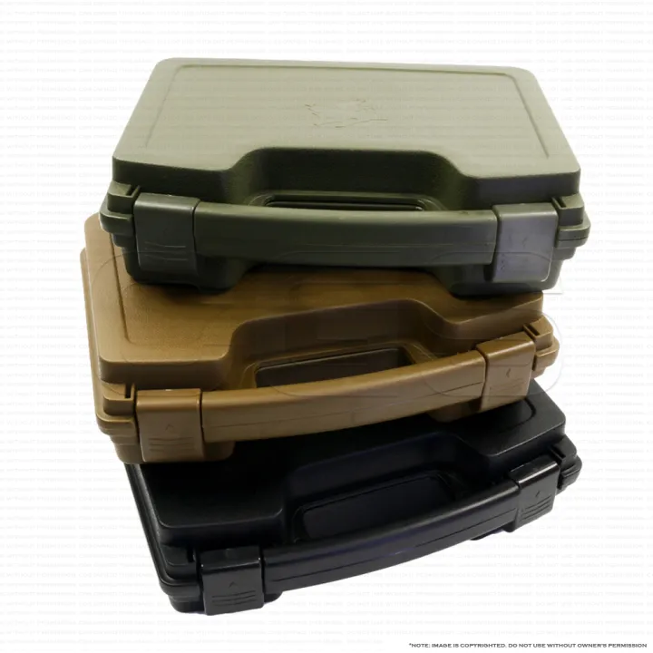 Small Hard Case Box Dual Lock With Egg Shell Foam Padding | Lazada PH