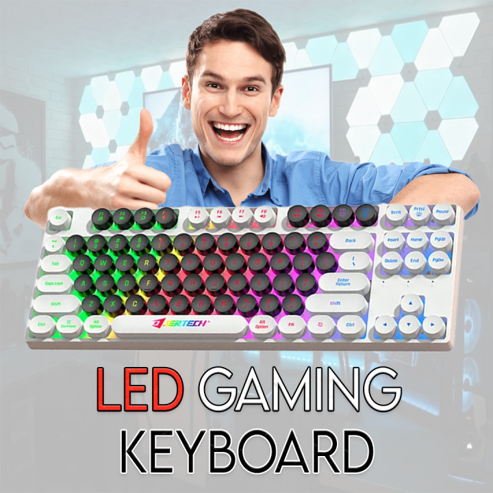 SOFIA - RGB Multimedia Wired LED Gaming Keyboard Universal for PC AND ...