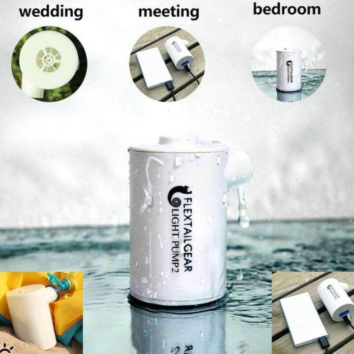 BKKH USB Camping Tiny Air Pump Lightweight Rechargeable Easy To Operate ...