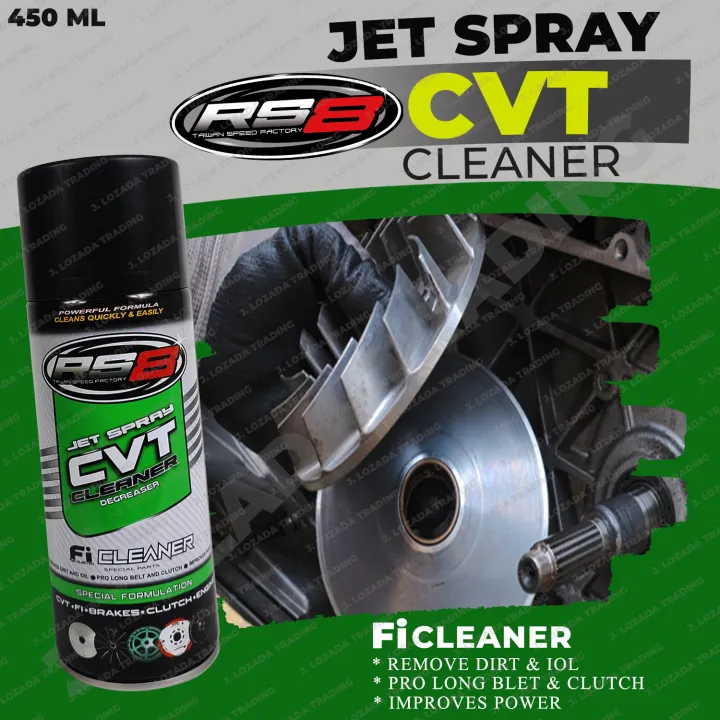 RS8 Premium CVT Cleaner / High Quality Degreaser 450 ml - Engine ...