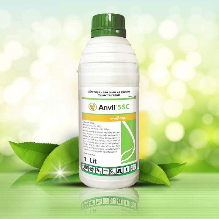 Thuốc trừ bệnh Anvil 5SC- 1 Lit - Syngenta (hexaconazole 50g/l) Trừ nấm bệnh, thán thư, cháy lá ...