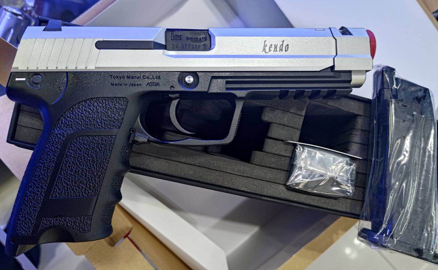 บีบีแอร์ซอฟต์ระบบกรีนแก๊ส TOKYO MARUI - Biohazard RE:4 SG-09 R (GBB) ลิขสิทธิ์แท้สไลด์พลาสติก ...