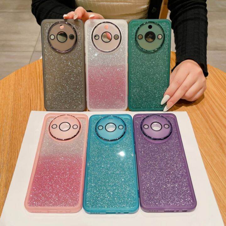For Realme 11 Pro + Plus 5G Case Cover Luxury Glitter Electroplate ...