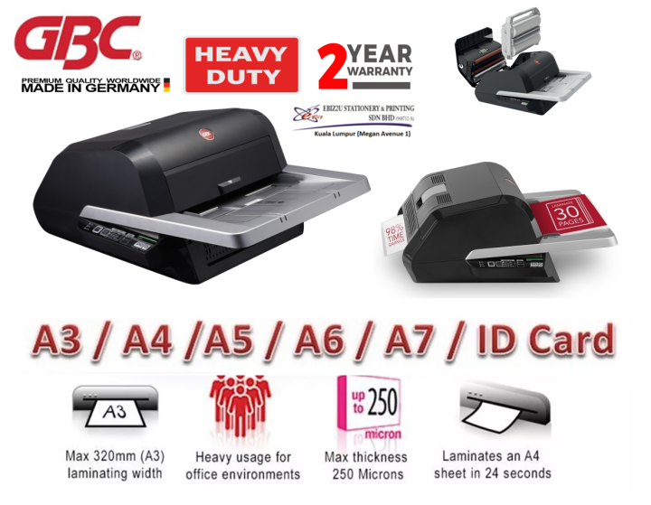 GBC Heavy Duty Foton 30 Laminator (Auto Feed Laminator, Laminator ...