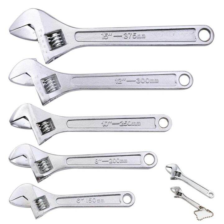 PITBULL Adjustable Wrench 6" 8" 10" 12" 15" Enlarge Open Monkey Wrench ...