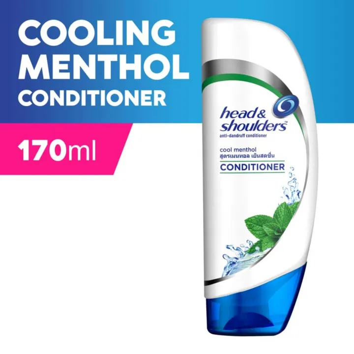Head & Shoulders Cool Menthol Anti-Dandruff Conditioner 170 ml | Lazada PH