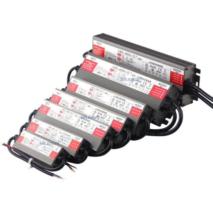 Ultra ThinLED Lighting Driver Power Supply- Waterproof IP67, AC to DC12V/DC24V Transformer 36W ...