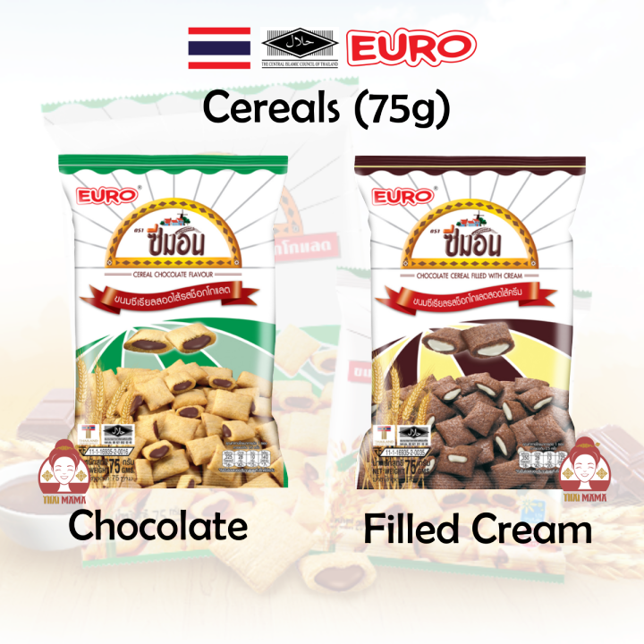 SEMON Cereal Chocolate 75g / Filled Cream [Halal] Semon Chocolate ...