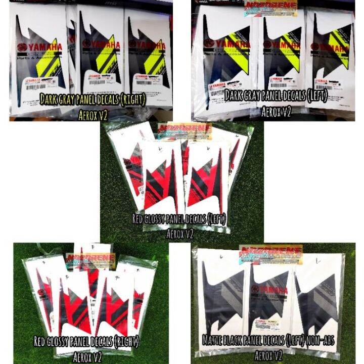 Yamaha Aerox V2 Panel decals / cowling sticker aerox v2 | Lazada PH