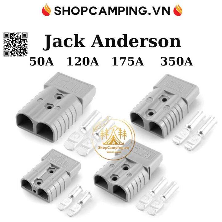 Jack cắm pin xe nâng điện, Giắc UPS, acquy, 50A, 120A, 175A, 350A SMH ...