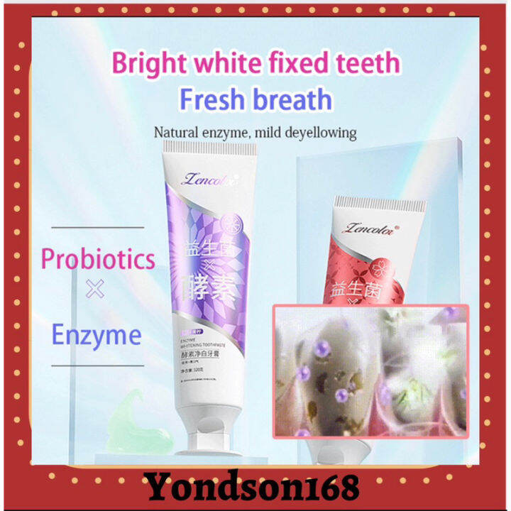 ubat gigi Teeth white teeth Enzyme Probiotic Toothpaste whitening ...
