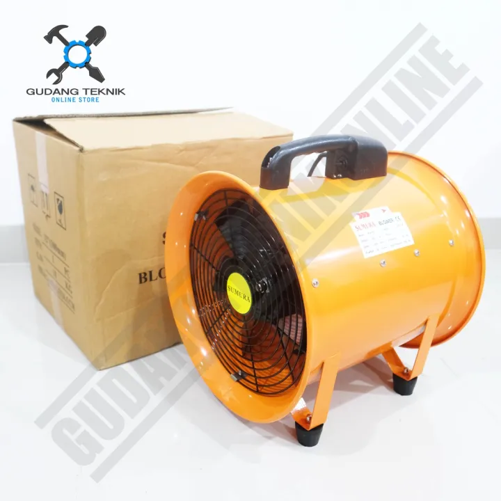 Portable Blower Ventilator 12" SUMURA / Kipas Angin Exhaust Blower 12 ...