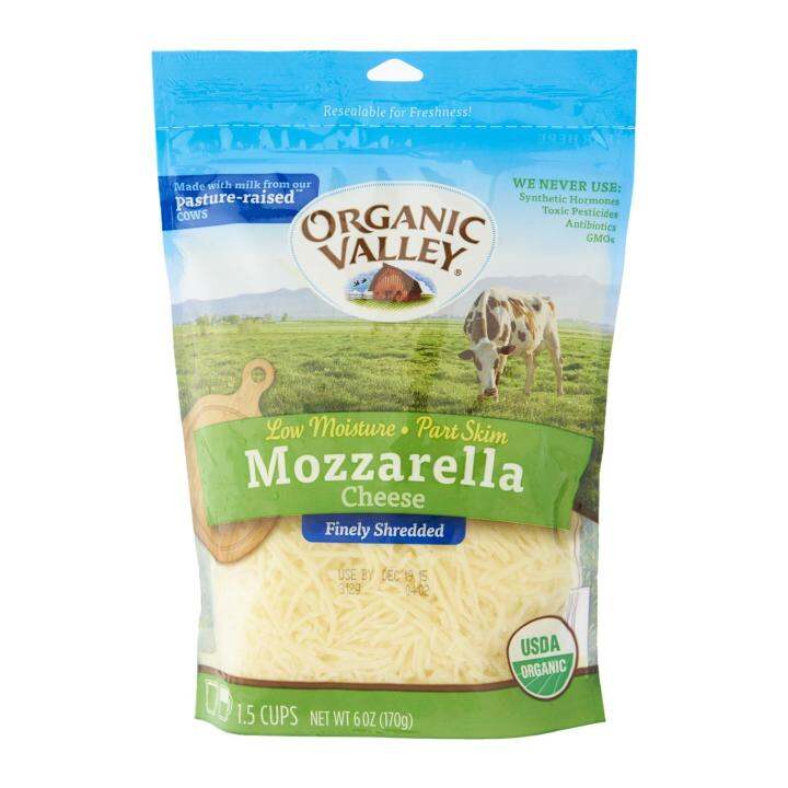 Organic Valley Shredded Mozzarella Cheese | Lazada Singapore