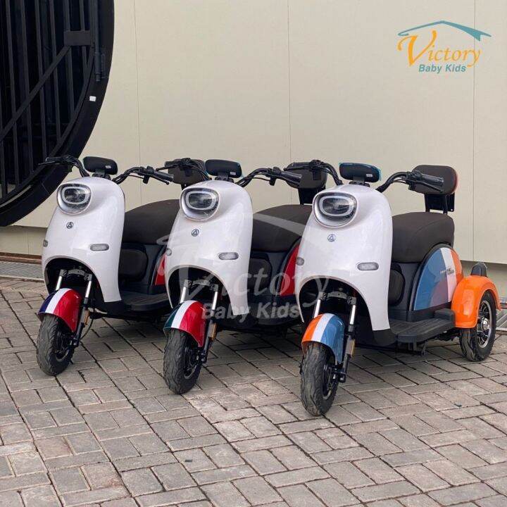 Sepeda Motor Listrik Roda 3 Pacific Crosser - Motor Listrik | Lazada ...
