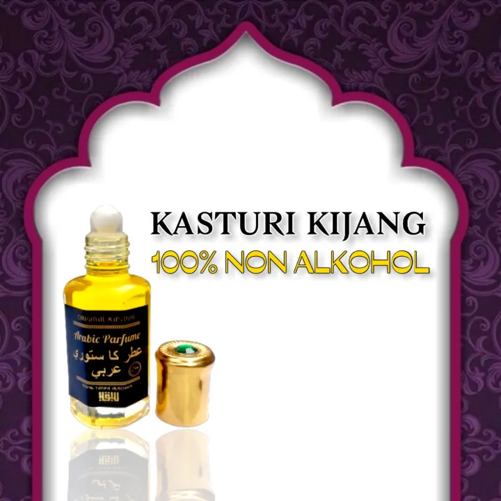 Farfume Kasturi Kuning Original HOW Parfum Sunnah Non Alkohol MINYAK ...