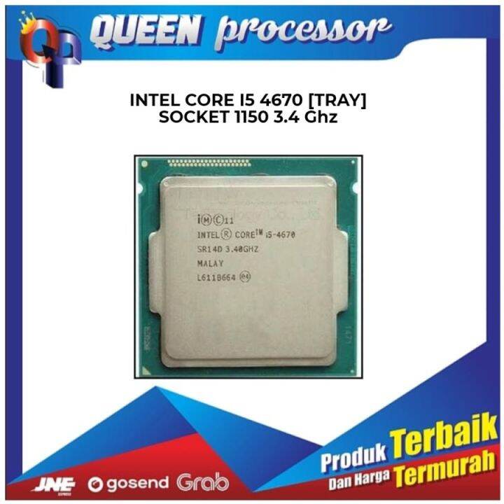 PROCESSOR INTEL CORE I5 4670 3.4 GHz TRAY SOCKET 1150 | Lazada Indonesia