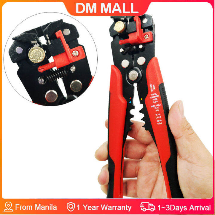 DM MALL Wire Stripping Tool, Multifunctional Automatic Wire Stripper ...