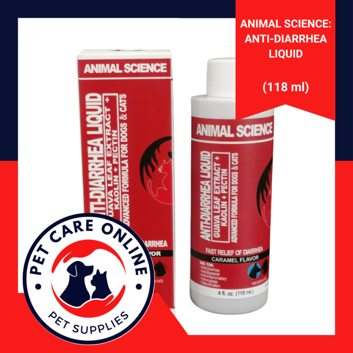 [Animal Science] ANTI-DIARRHEA LIQUID for Dogs and Cats, 118ml (Anti ...