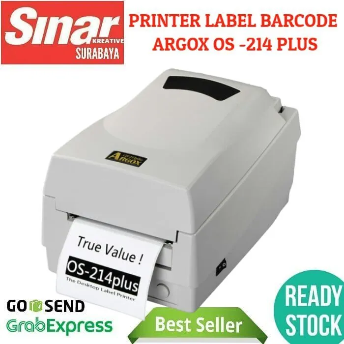 PRINTER BARCODE LABEL ARGOX OS-214 PLUS | Lazada Indonesia