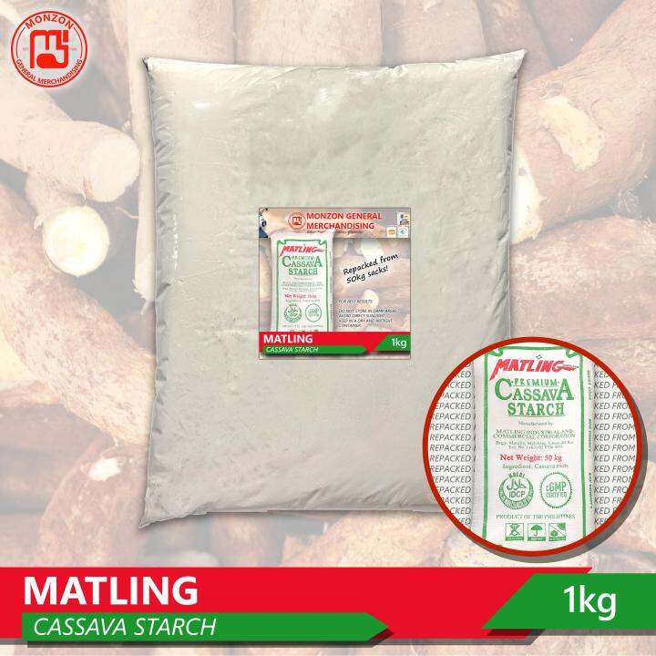 Matling Cassava Starch 1kg (Repack) | Lazada PH