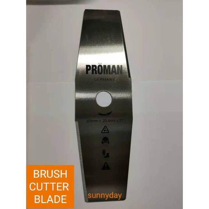 PROMAN GERMANY grass cutter brush cutter blade 2t red or silver | Lazada PH