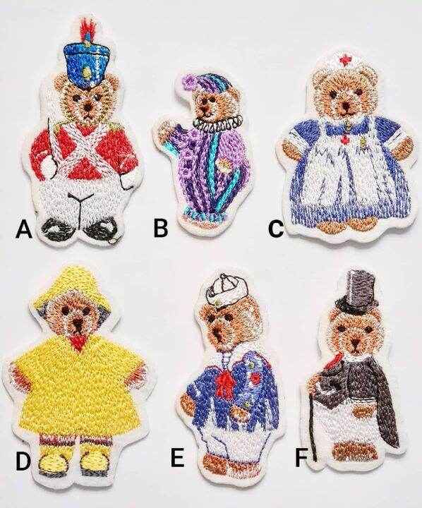 Patch bear series 3d design | Lazada Indonesia