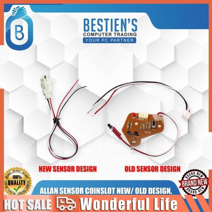 ALLAN SENSOR COINSLOT NEW/ OLD DESIGN FOR PISONET AND WIFI | Lazada PH