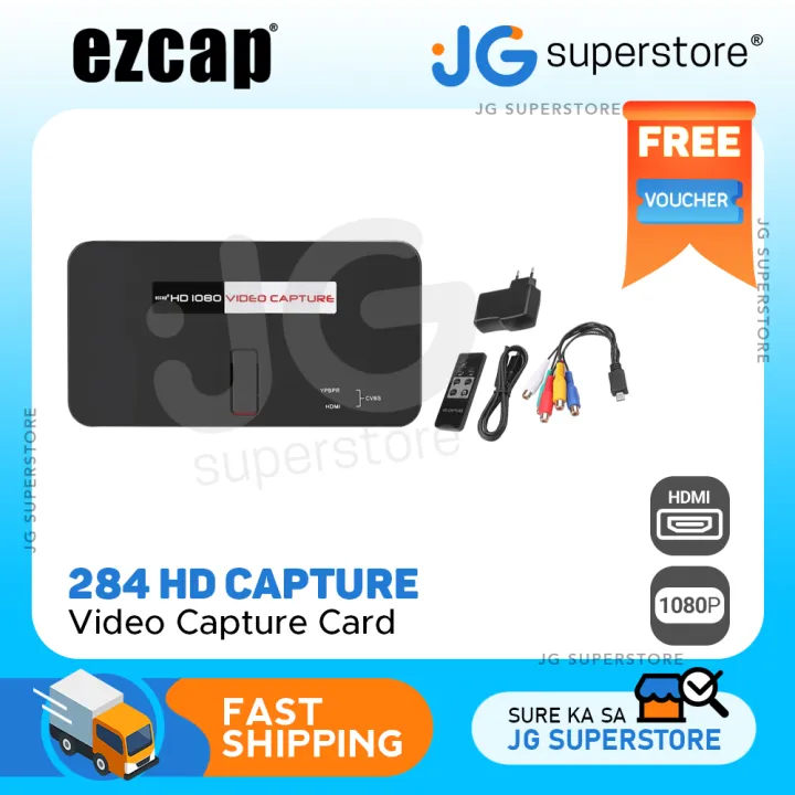 Ezcap 284 HD 1080P Video Capture Card HDMI 16Mbps for Streaming and PC ...