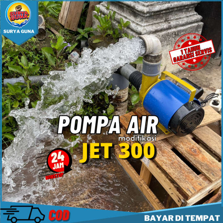 Pompa air modifikasi jet 300 pompa air hemat listrik | Lazada Indonesia