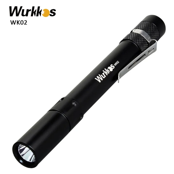 【Ready】 Wurkkos WK02 Portable Super Mini LED Penlight 2xAAA Flashlight ...