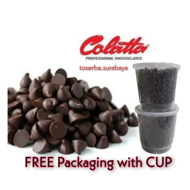 CHOCO CHIPS COLATTA / COLLATA MINI CHIP Repacked 100gr FRESH PRODUCT ...