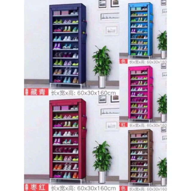 9layer shoe cabinet shoe rack shoe storage SHOE ORGANIZER | Lazada PH