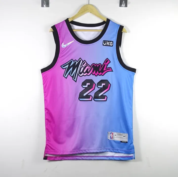 New Arrival Miami Butler #22 Jimmy Butler Sando Jersey Dri-Fit / Nylon ...