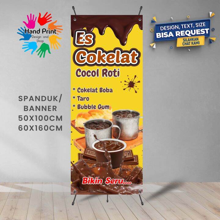Spanduk Banner Es Coklat Cocol Roti B Gratis Memesan Desain | Lazada ...