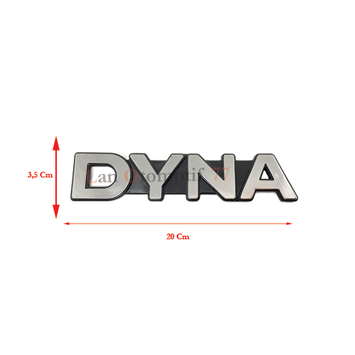 Emblem Logo Mobil Tulisan DYNA | Lazada Indonesia
